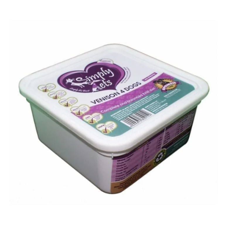Simply Pets Optimum VENISON 4 Dogs - Raw Petfood Deli